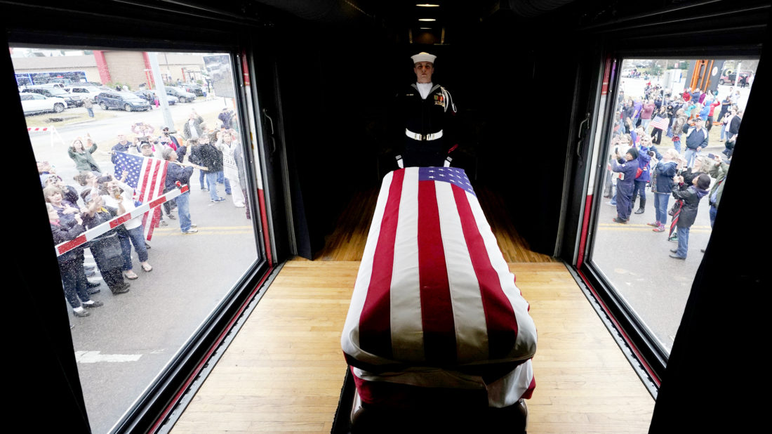 Bush’s presidential funeral train first in nearly 50 years | News ...